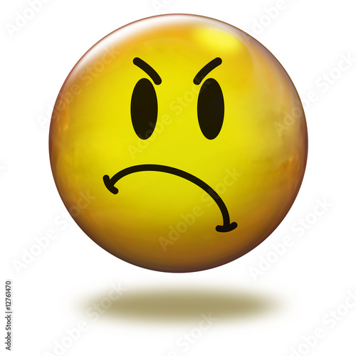 Emoticon enfadado - Imagui