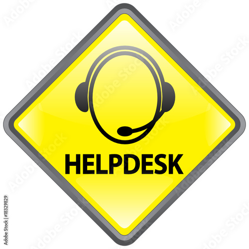 Help Desk Sign