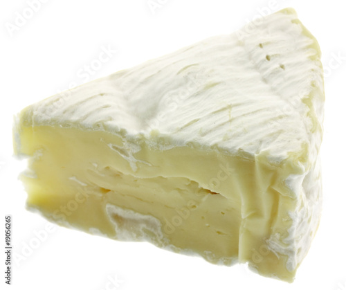 portion fromage camembert fond blanc de Unclesam, Photo libre de droits ...