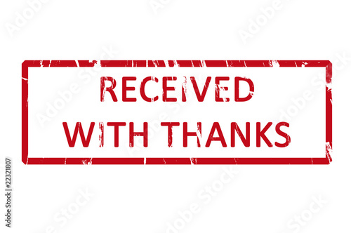 Received With Thanks