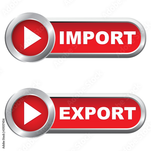 "IMPORT EXPORT ICON" Stock image and royalty-free vector files on ...