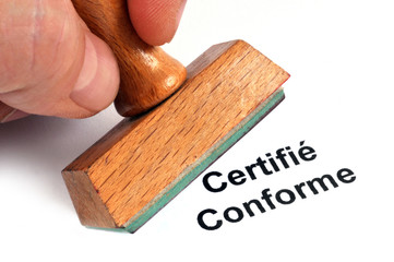 Photos, illustrations et vidéos de "certifié conforme"