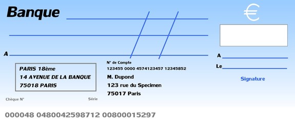 Photos, illustrations et vidéos de cheques